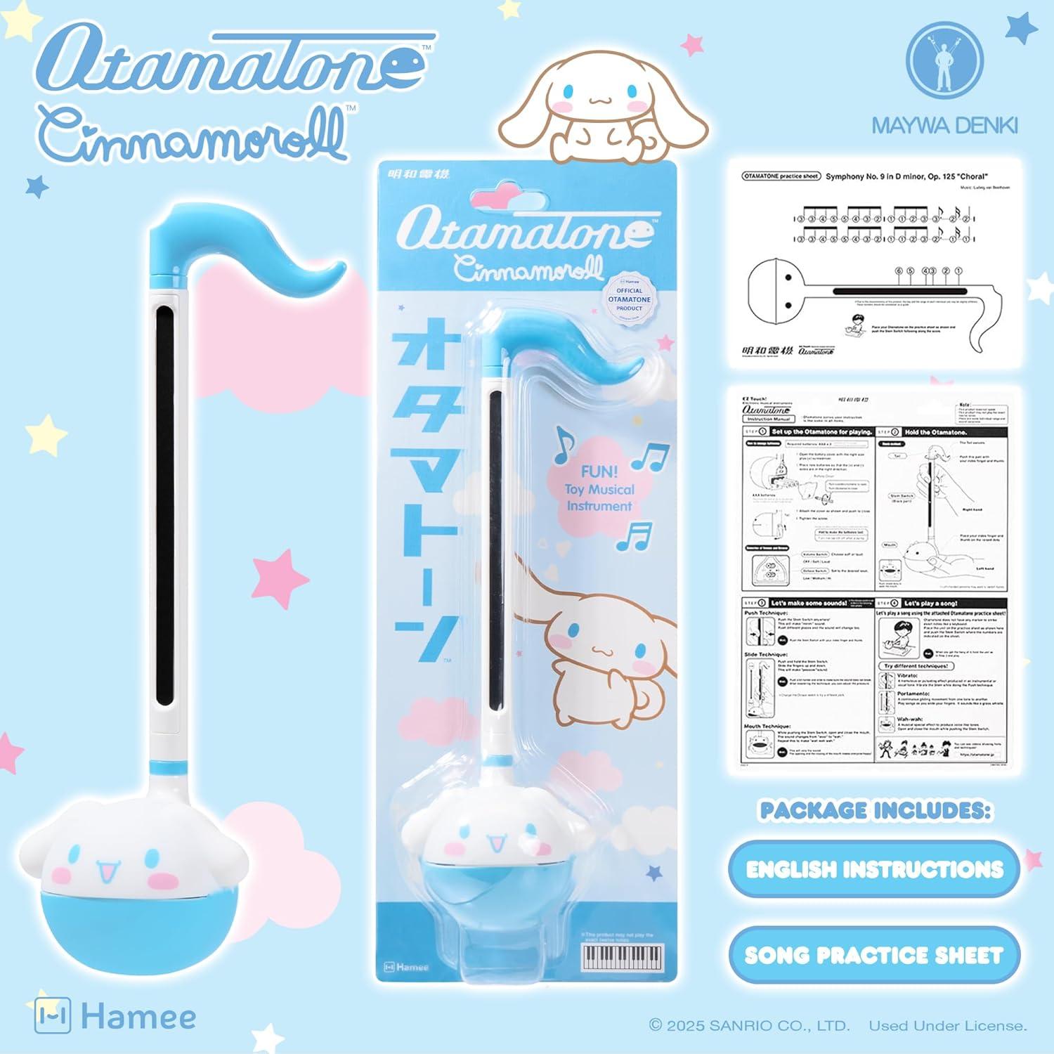 Otamatone Sanrio Cinnamoroll Electronic Portable Music Instrument ...